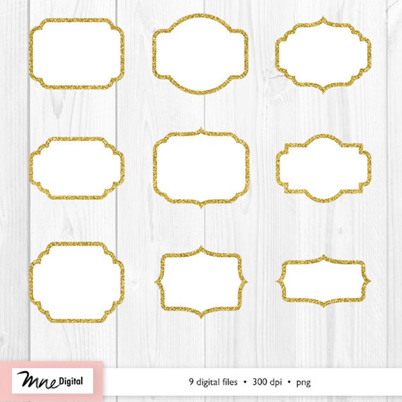 Digital Frames - Etsy