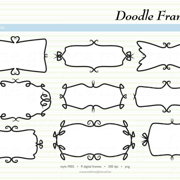 Fancy Digital Frames - Etsy