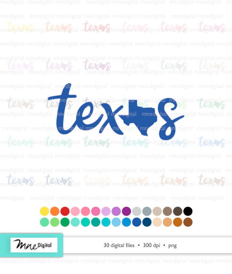 Texas PNG Digital Download, Texas State Png, Texas Digital, Texas ...