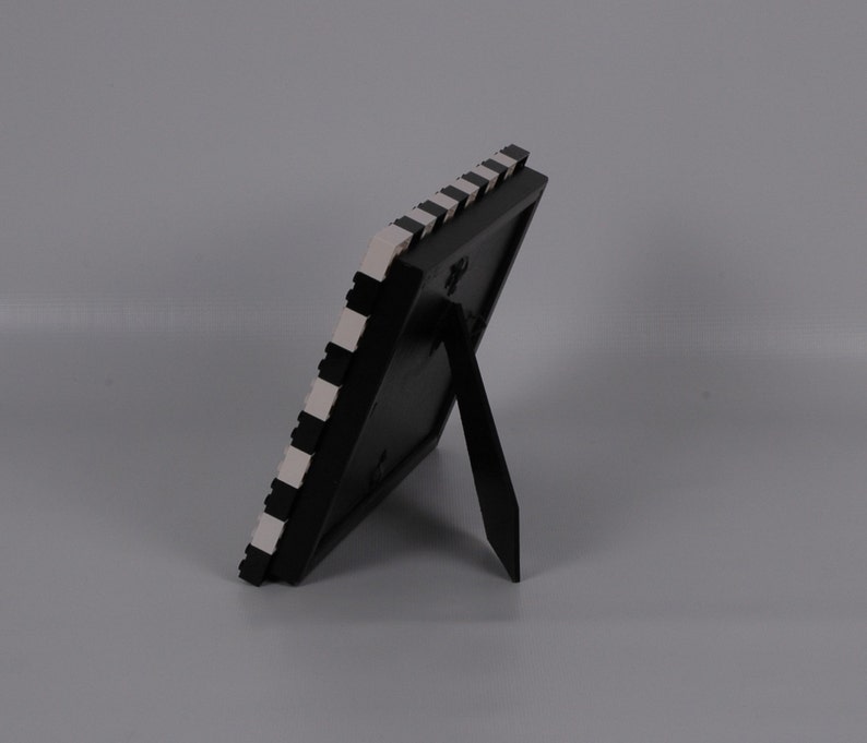Black and White Checkered Flag 5x7 Picture Frame Made With LEGO ...