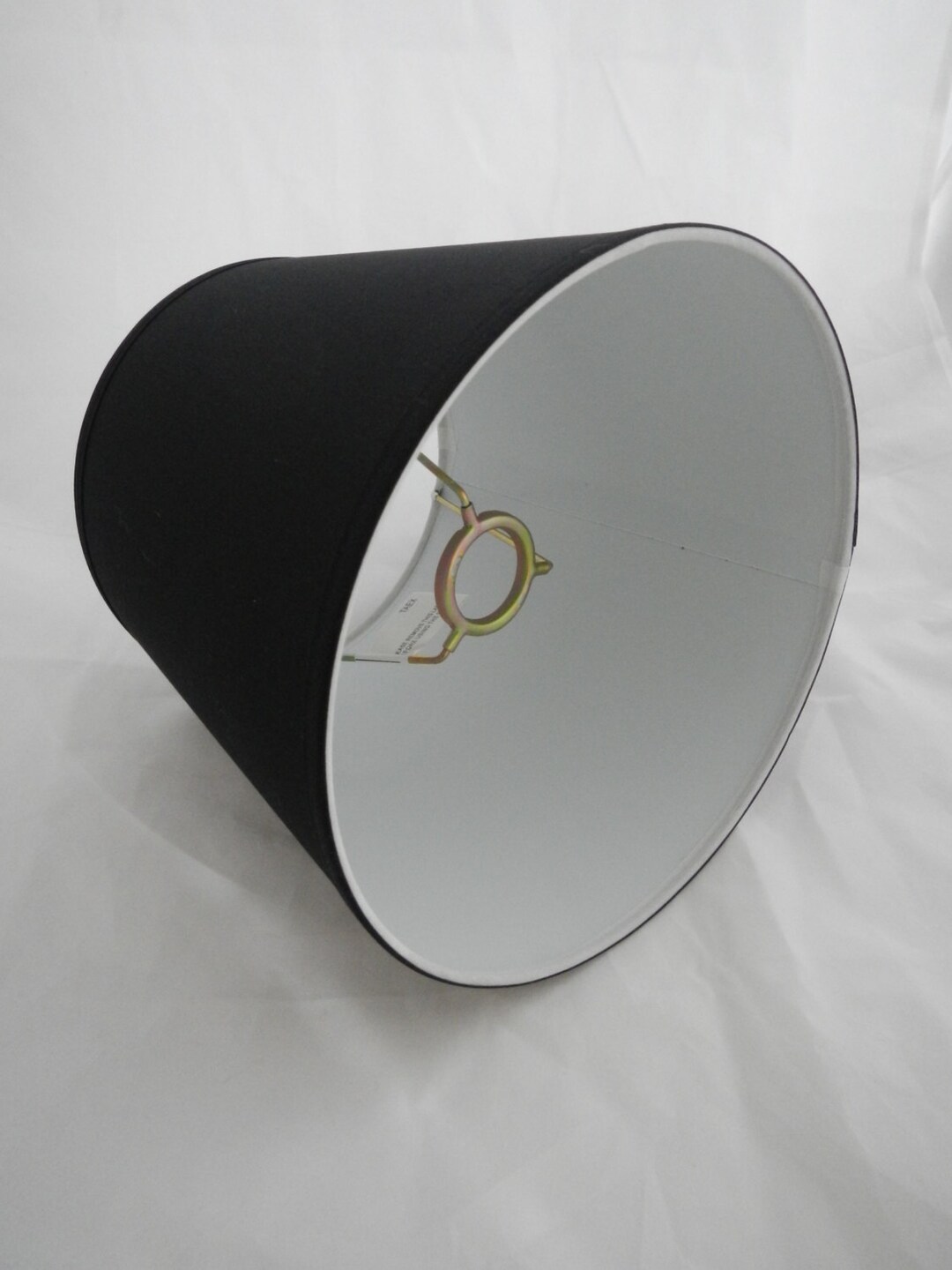 Medium Lamp Shade Drum White or Black - Etsy