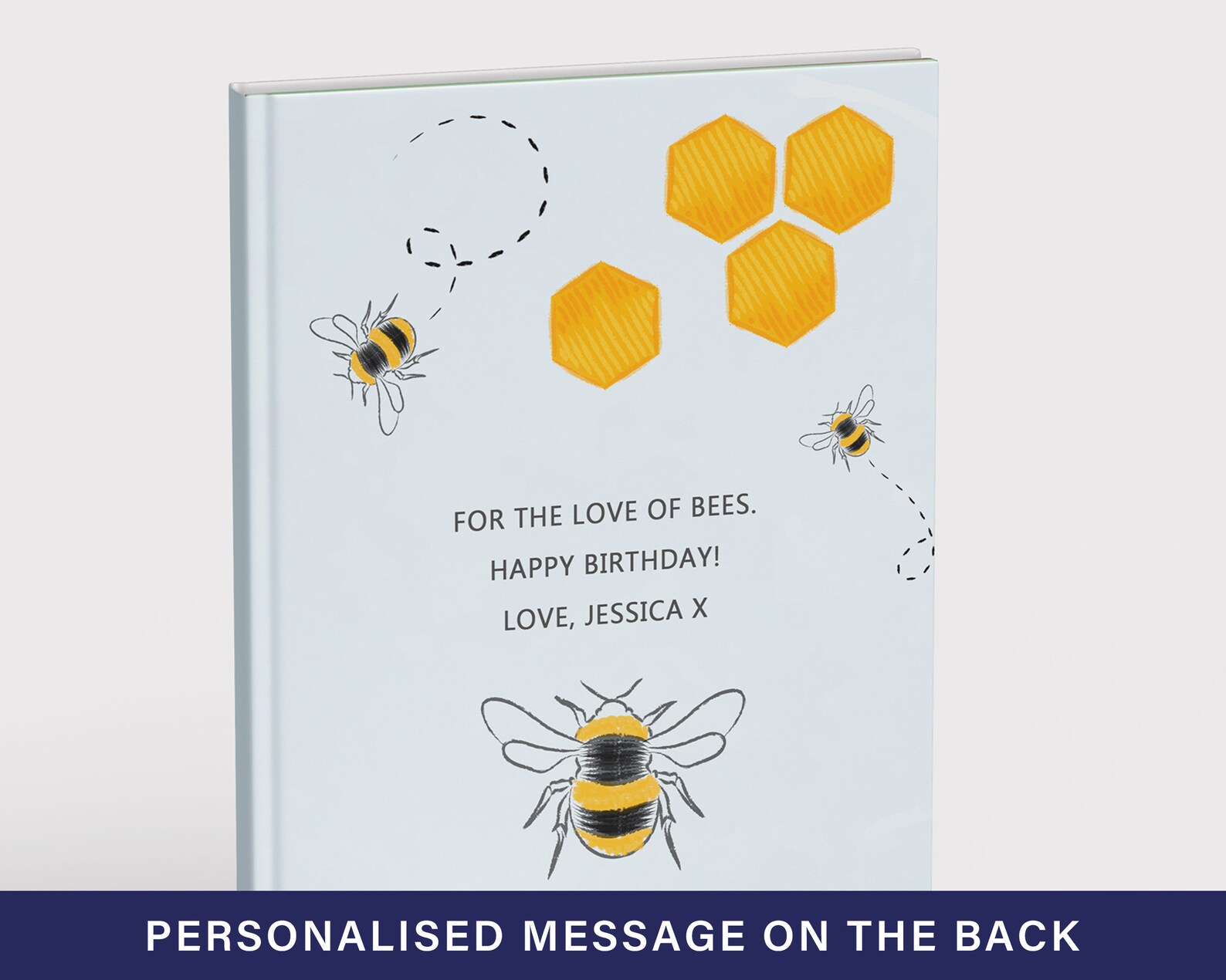 Personalised Bee Notebook Journal Bee Lover Gift Hardback - Etsy UK