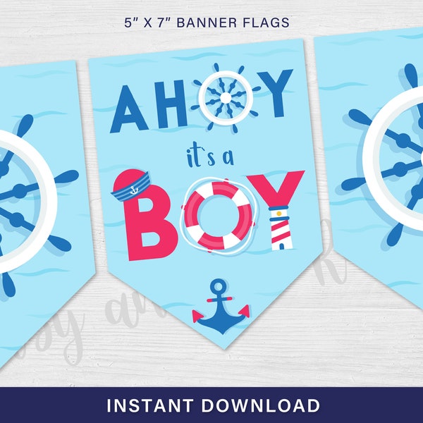 Its a Boy Banner - Etsy
