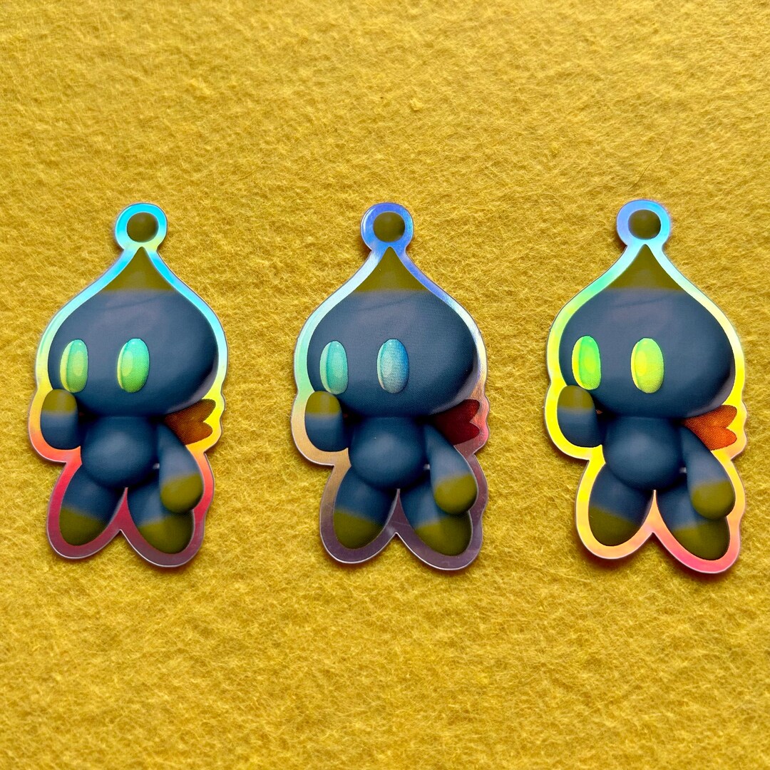 Holographic Clay Chao Sticker - Etsy