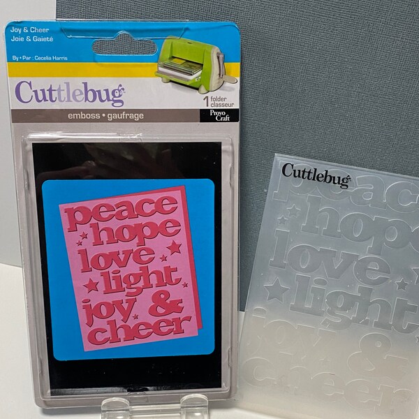 Cuttlebug Embossing Folders Etsy