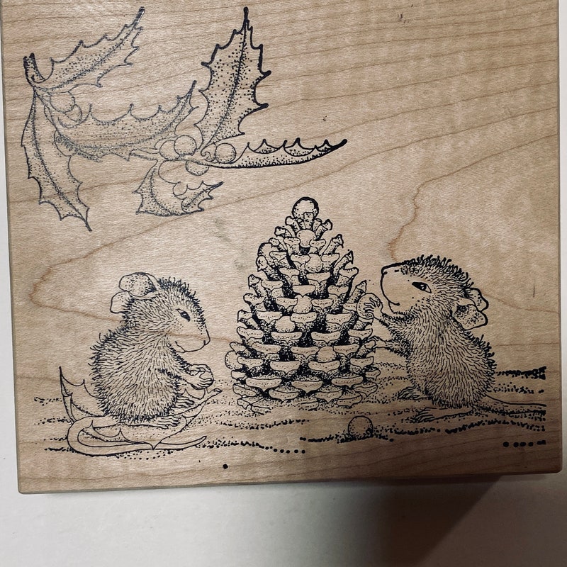 Mouse Rubber Stamp - Etsy