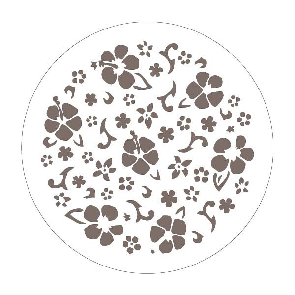 Flowers Cake Round Stencil for Cake Decoration. Serial - Etsy Israel