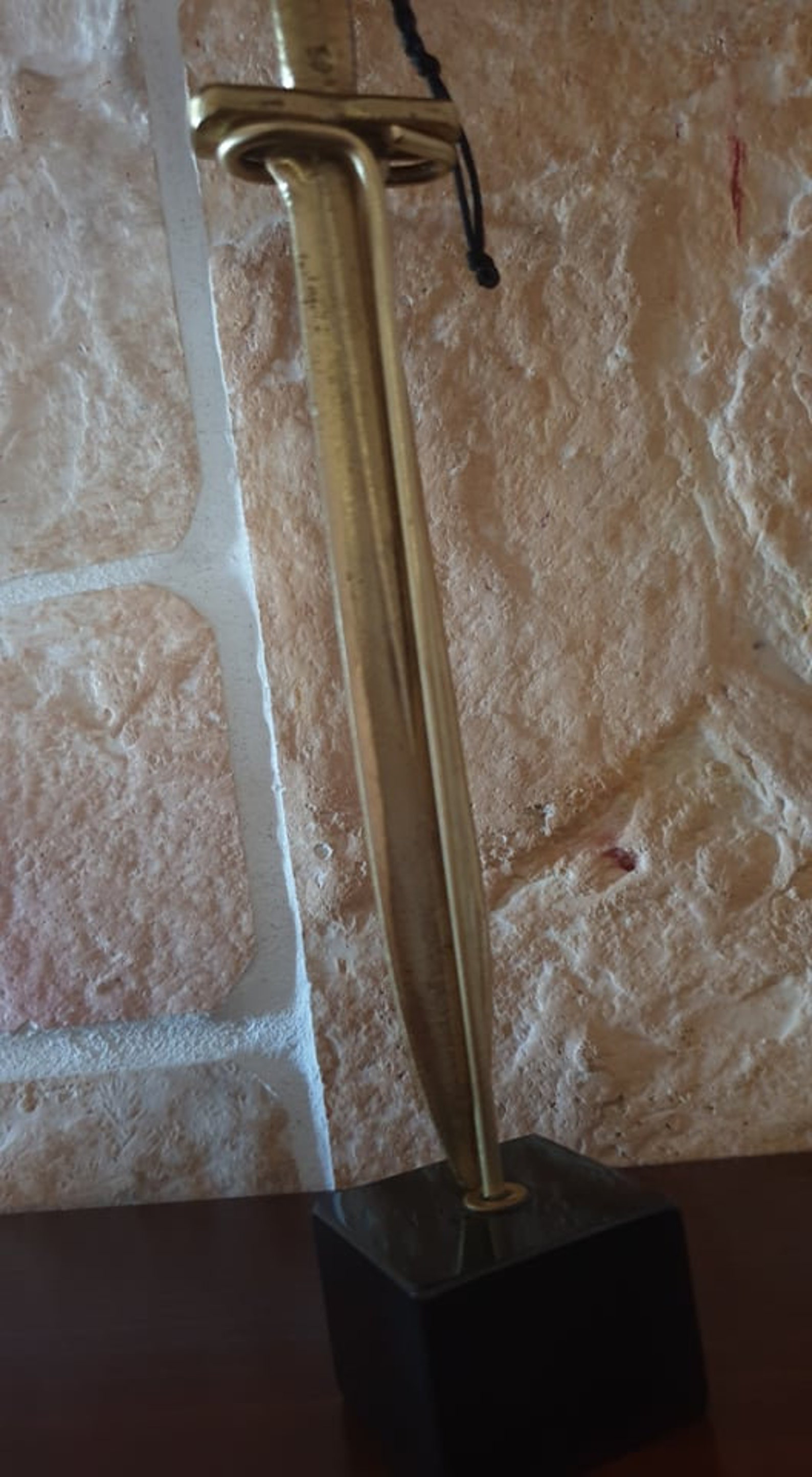 Greek Handmade Hoplite Sword on Marble Base | Etsy