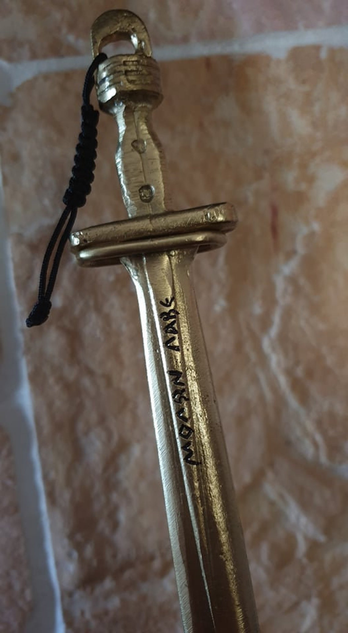 Greek Handmade Hoplite Sword on Marble Base - Etsy