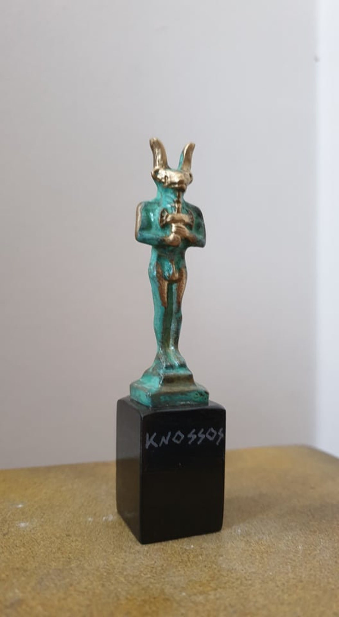 Bronze Minotaur on Marble Base Size 1 | Etsy