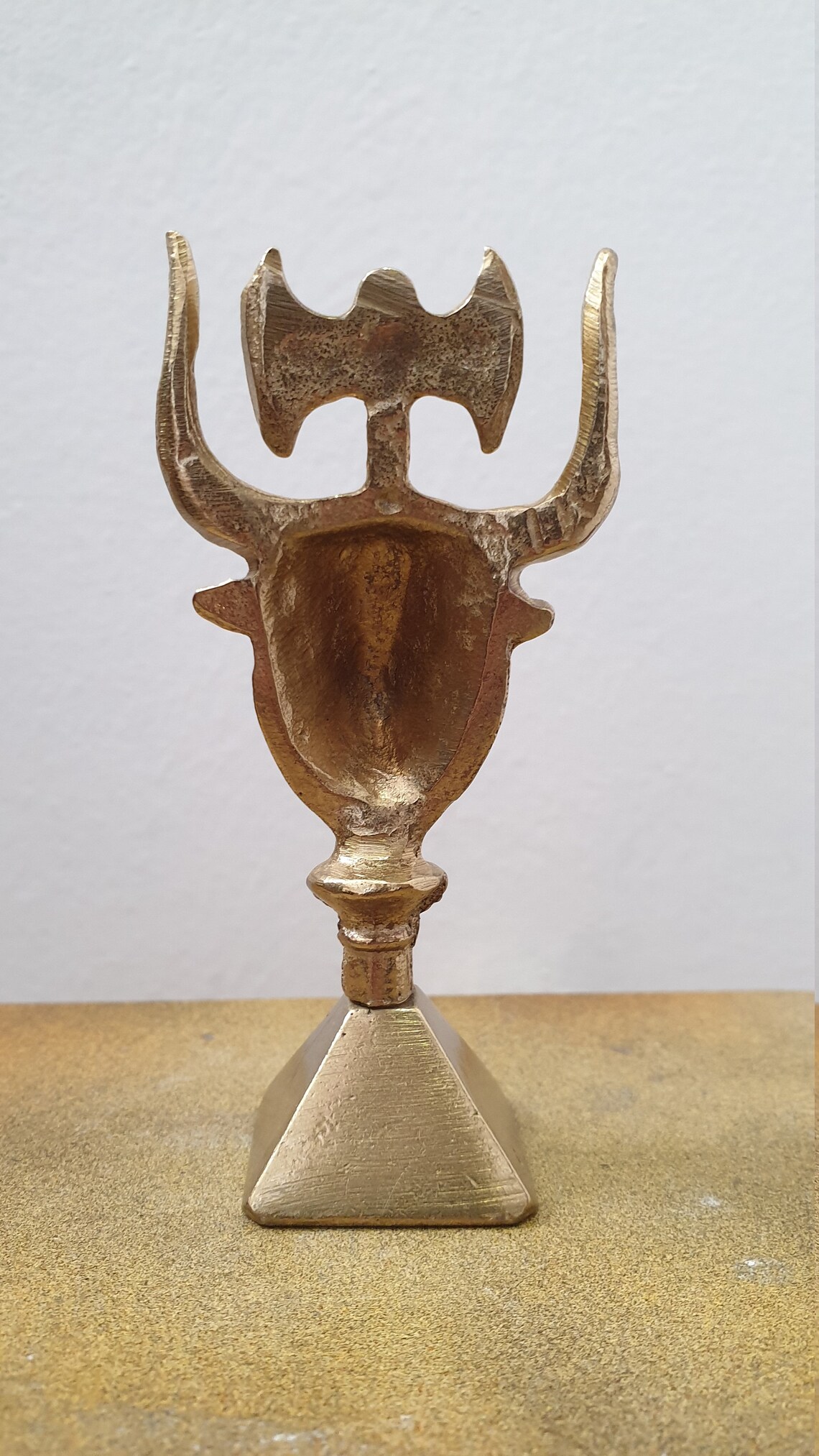 Minoan Bull Head With Holy Axe - Etsy Australia