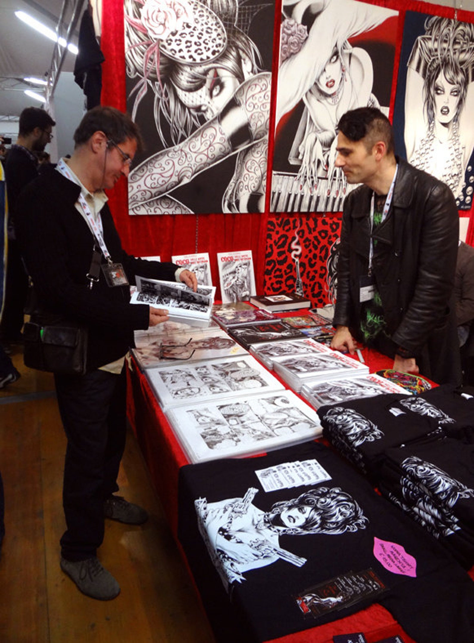 Original Nik Guerra Art Illustration / Herman & Lily Dancing / - Etsy