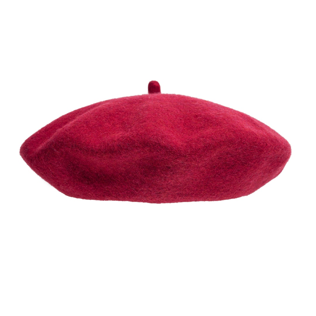 BOURDO BERET With Cabillou 100% Wool French Style - Etsy
