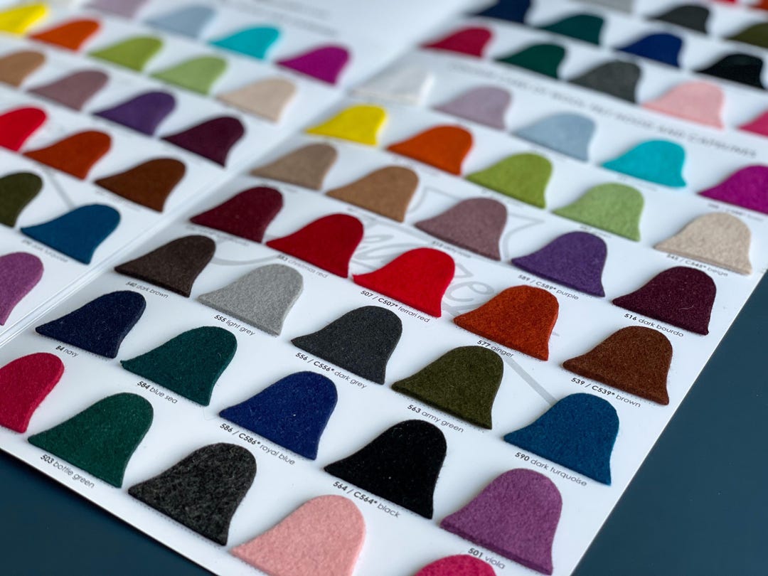 Wool Felt Body 34 Colors Millinery HOOD Hat - Etsy