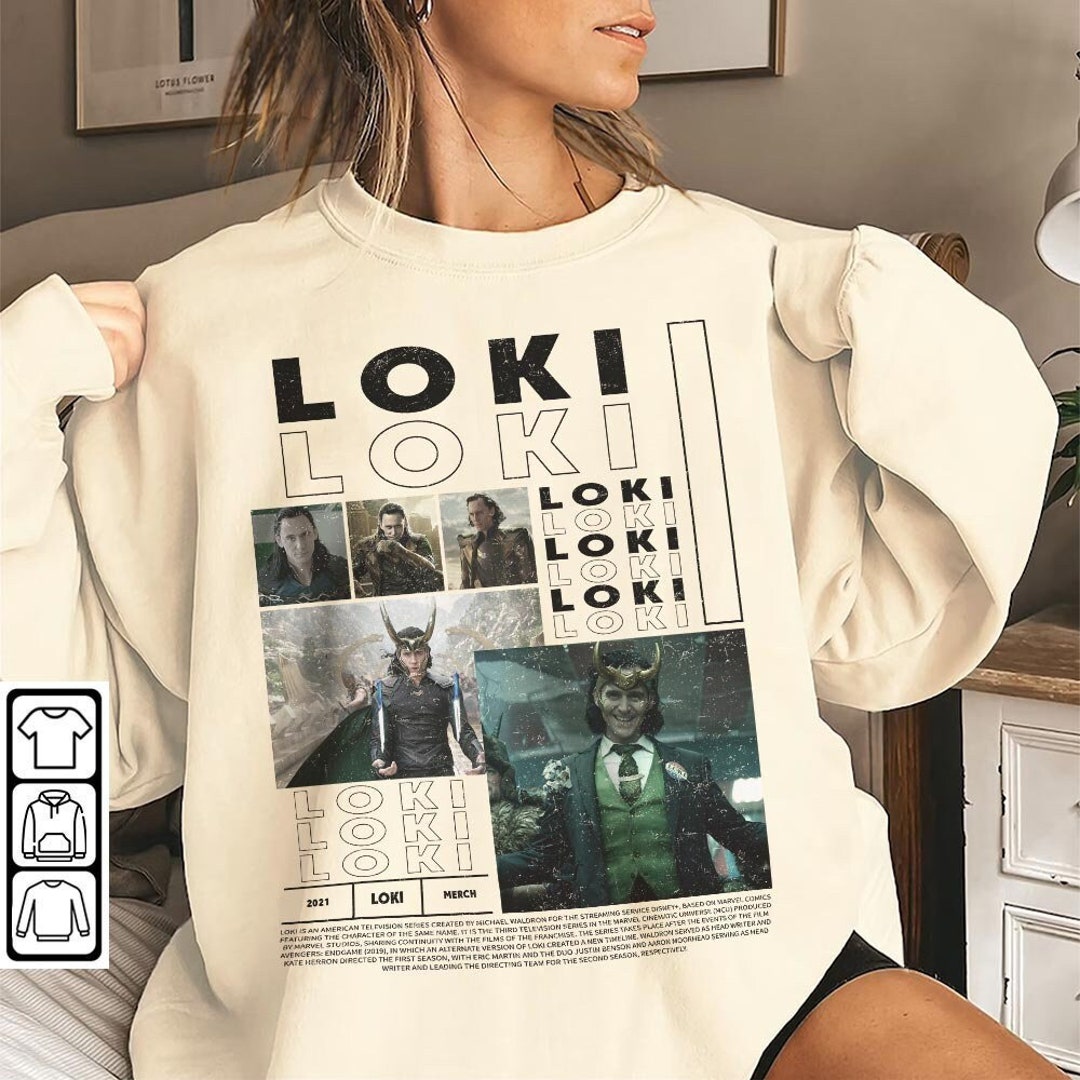 Loki Merch Movie Shirt Loki Movie 90s Retro Vintage Unisex - Etsy