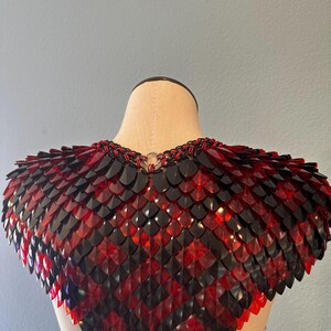 The Alastor Scalemail Cloak/shoulder Drape - Etsy