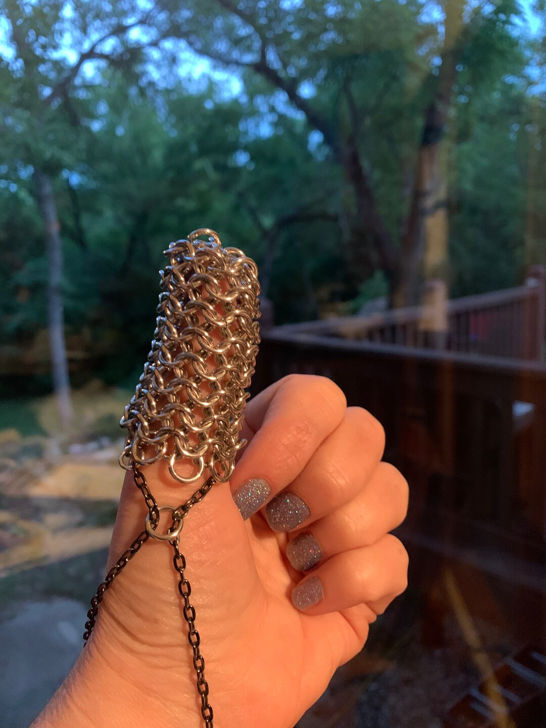 Chainmail Armor for Thumbs! - Etsy