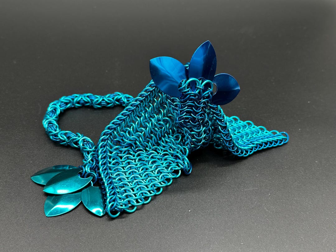 Chainmail Dragon With Wings - Etsy