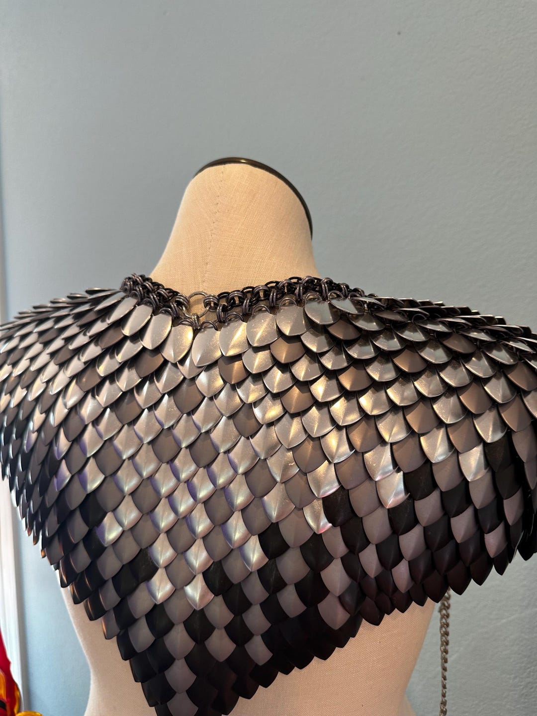 Night Owl Premium Scalemail Shoulder Drape - Etsy