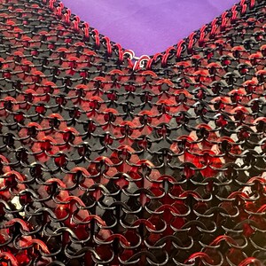 The Inferno Scalemail Cloak/shoulder Drape - Etsy