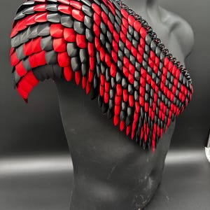 The Alastor Scalemail Cloak/shoulder Drape - Etsy