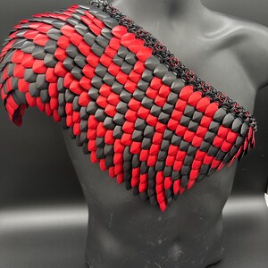 The Alastor Scalemail Cloak/shoulder Drape - Etsy