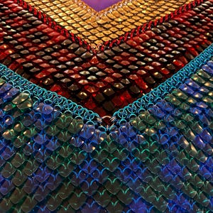 The Alastor Scalemail Cloak/shoulder Drape - Etsy