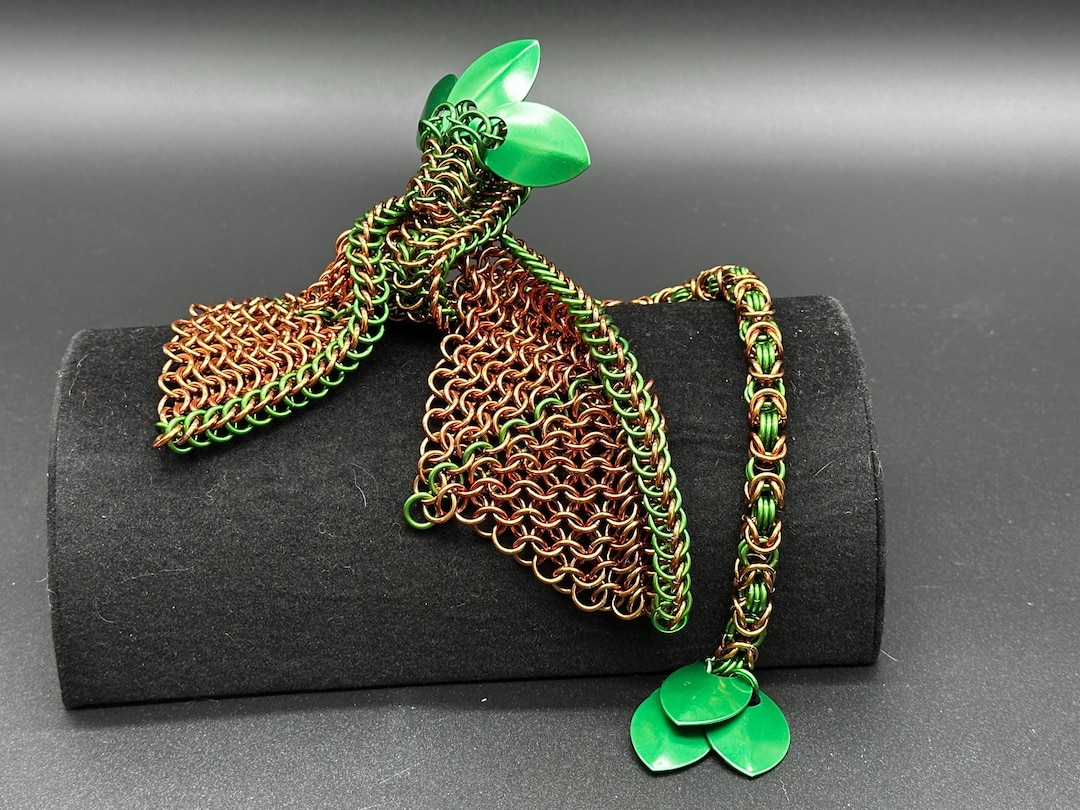 Chainmail Dragon With Wings - Etsy