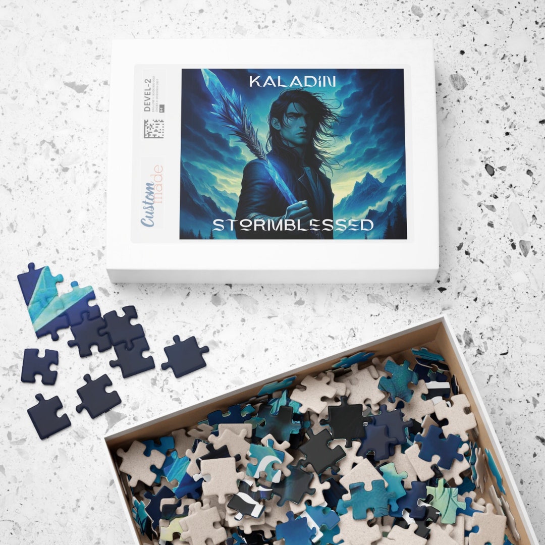 Stormlight Archive Gifts, Kaladin Stormblessed Windrunner Puzzle ...