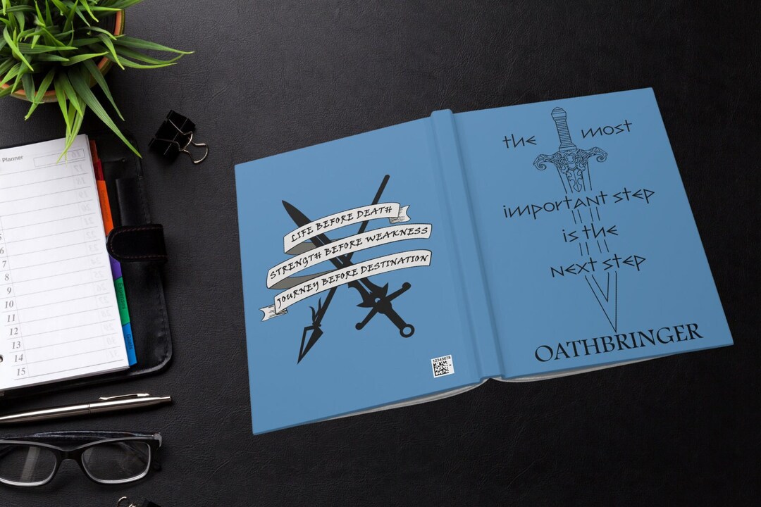 Stormlight Archive Quote, Oathbringer Hardcover Journal Lined, First ...