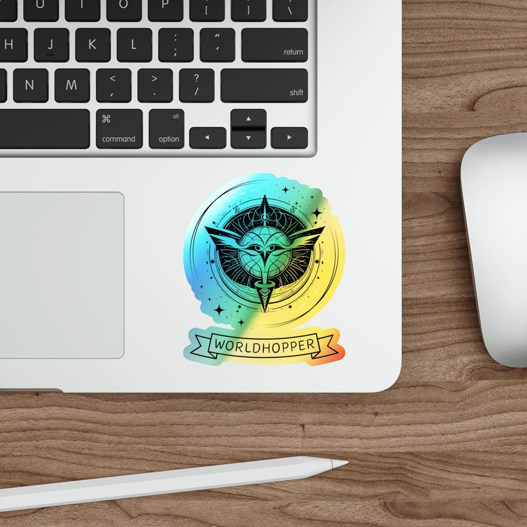 Cosmere Sticker, Holographic Worldhopper Decal, Stormlight Archive ...