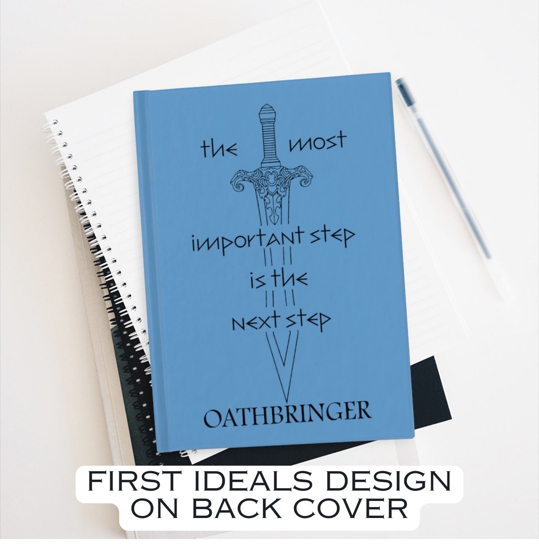 Stormlight Archive Quote, Oathbringer Hardcover Journal Unlined ...