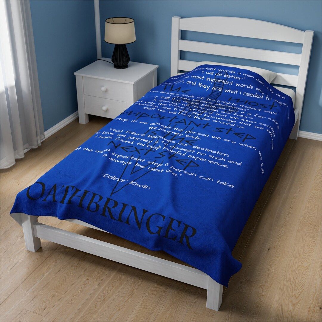Stormlight Archive Quote, Oathbringer Blanket, Stormlight Archive Gifts ...