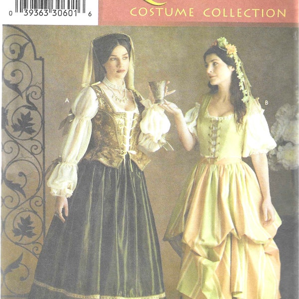 Simplicity Renaissance Costume Collection Pattern - Etsy