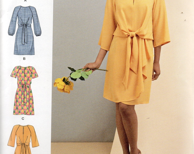 Vintage 50's Simplicity Pattern 9105 DRESS With DETACHABLE COLLAR ...