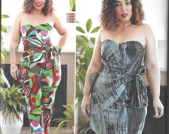 Simplicity Mimi G Style Pattern 9150 WRAP FRONT JUMPSUIT With Mini ...