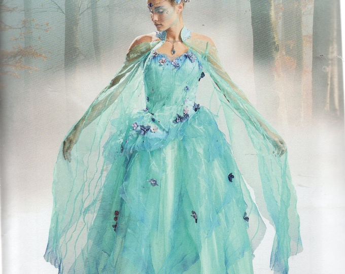 Simplicity Firefly Path Pattern 8629 EXQUISITE FANTASY GOWN Misses ...