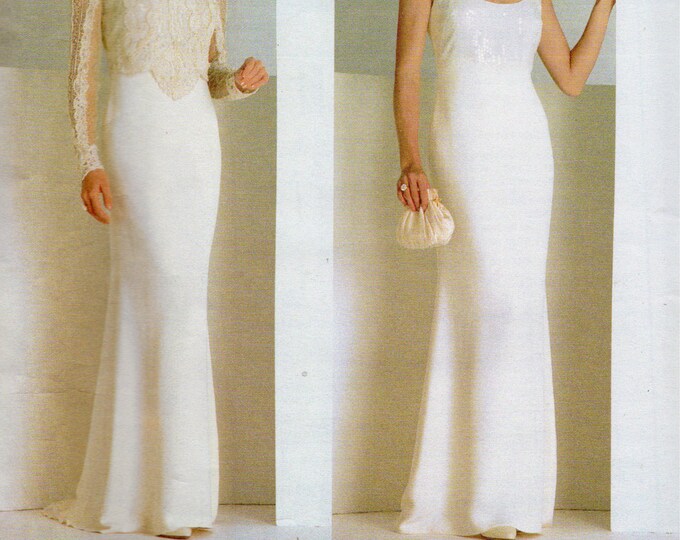 Vogue Designer Pattern 2065 BADGLEY MISCHKA Top & Dress Sz 18 20 22 - Etsy