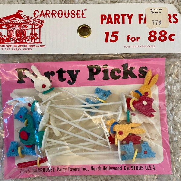 Party Picks - Etsy