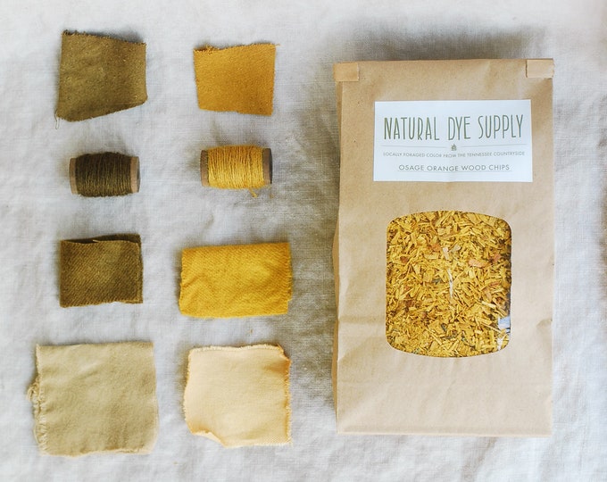 Natural Dye, Osage Orange Wood Chips, Natural Dye Supply, Botanical Dye ...