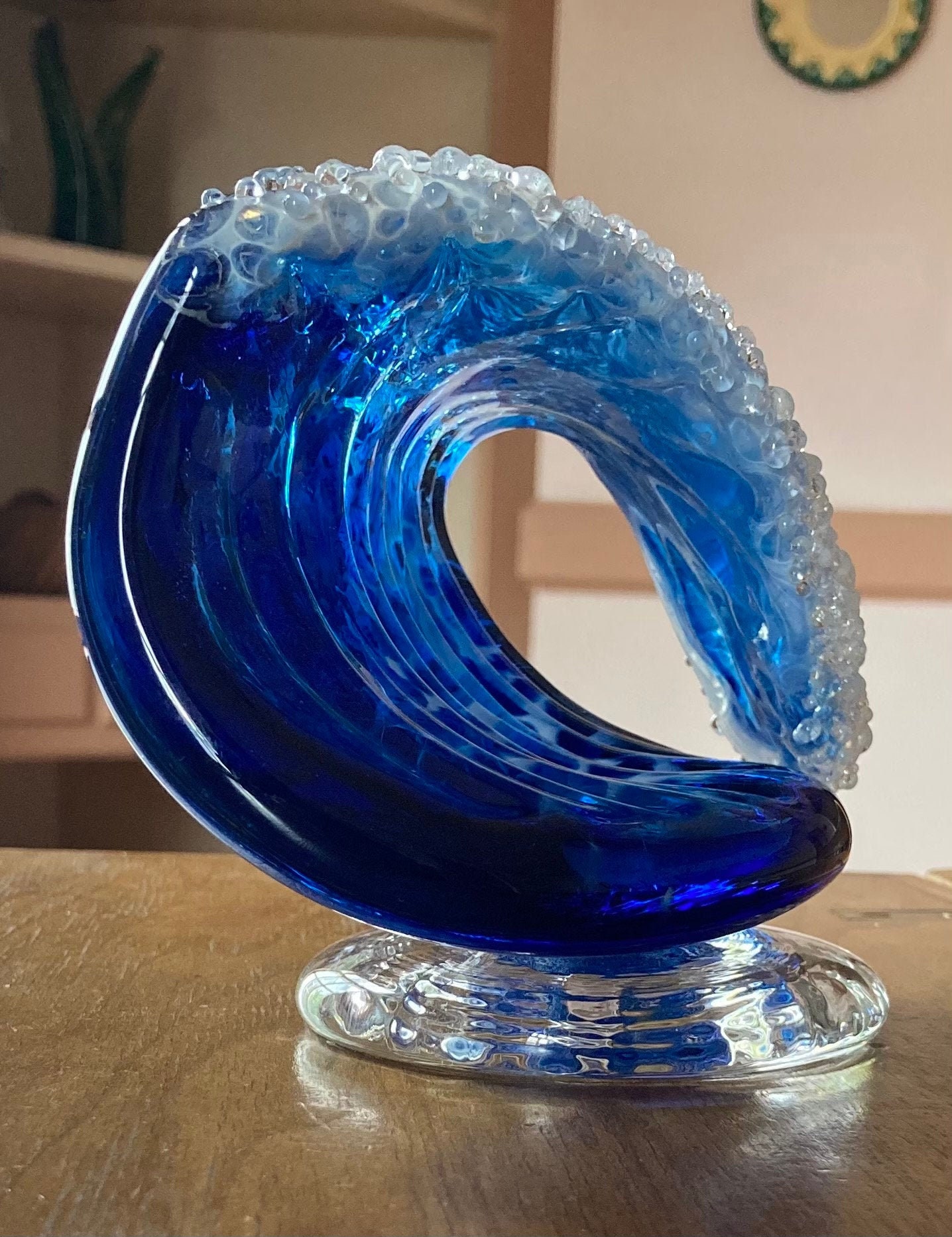 Blown Glass Wave - Etsy