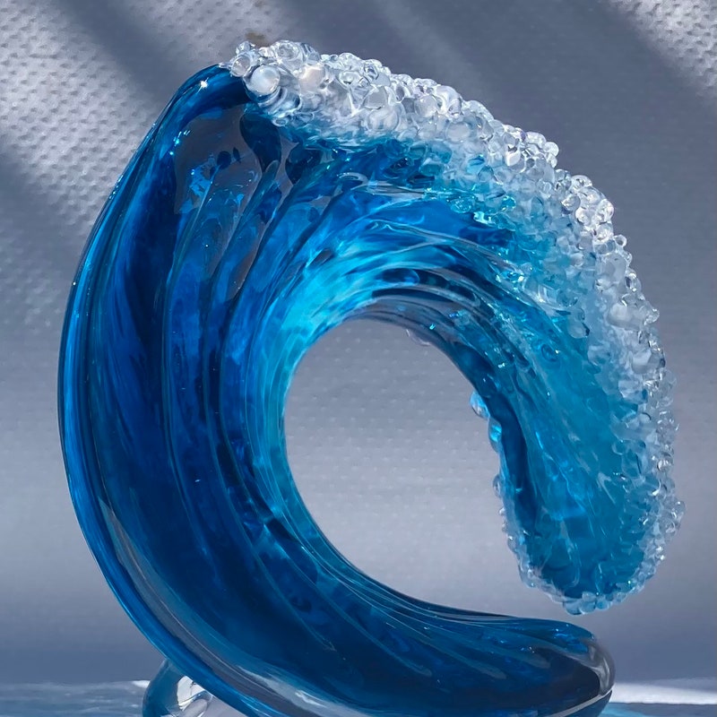 Ocean Wave Glass - Etsy