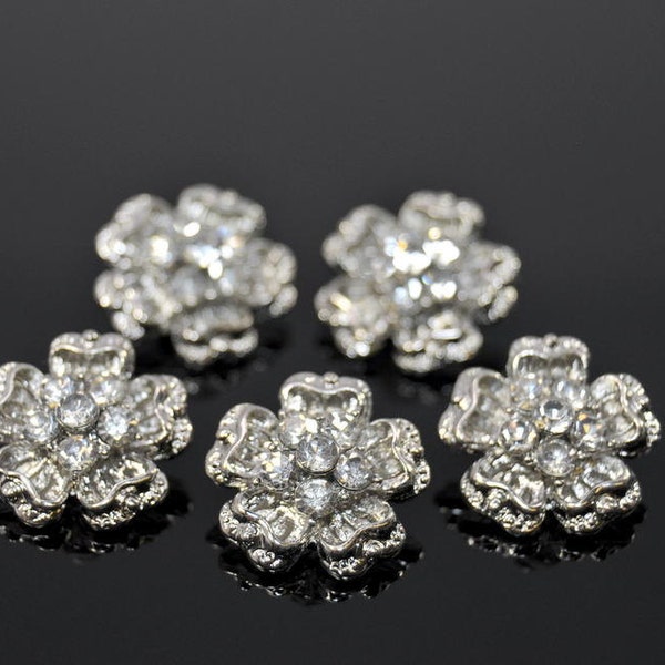 Rhinestone Buttons - Etsy