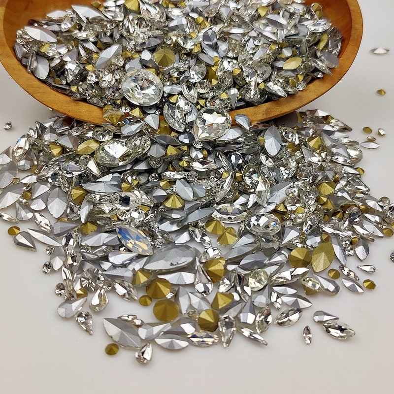 Clear Marquis Rhinestone - Etsy