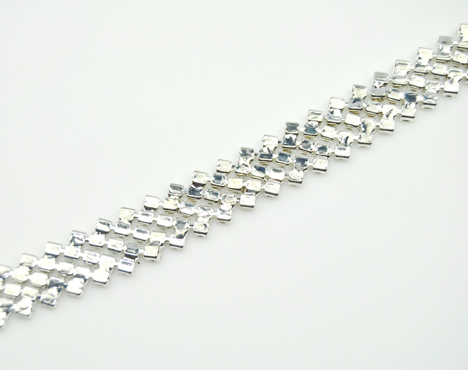 Crystal Rhinestone Chain Trim Clear Crystal Cup Chain Trim - Etsy