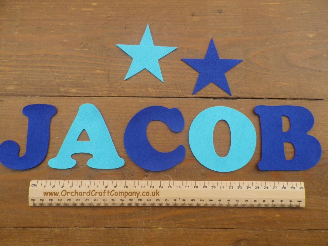 Large Felt Letters and Numbers X 7 7.5cm Quality Felt - Etsy