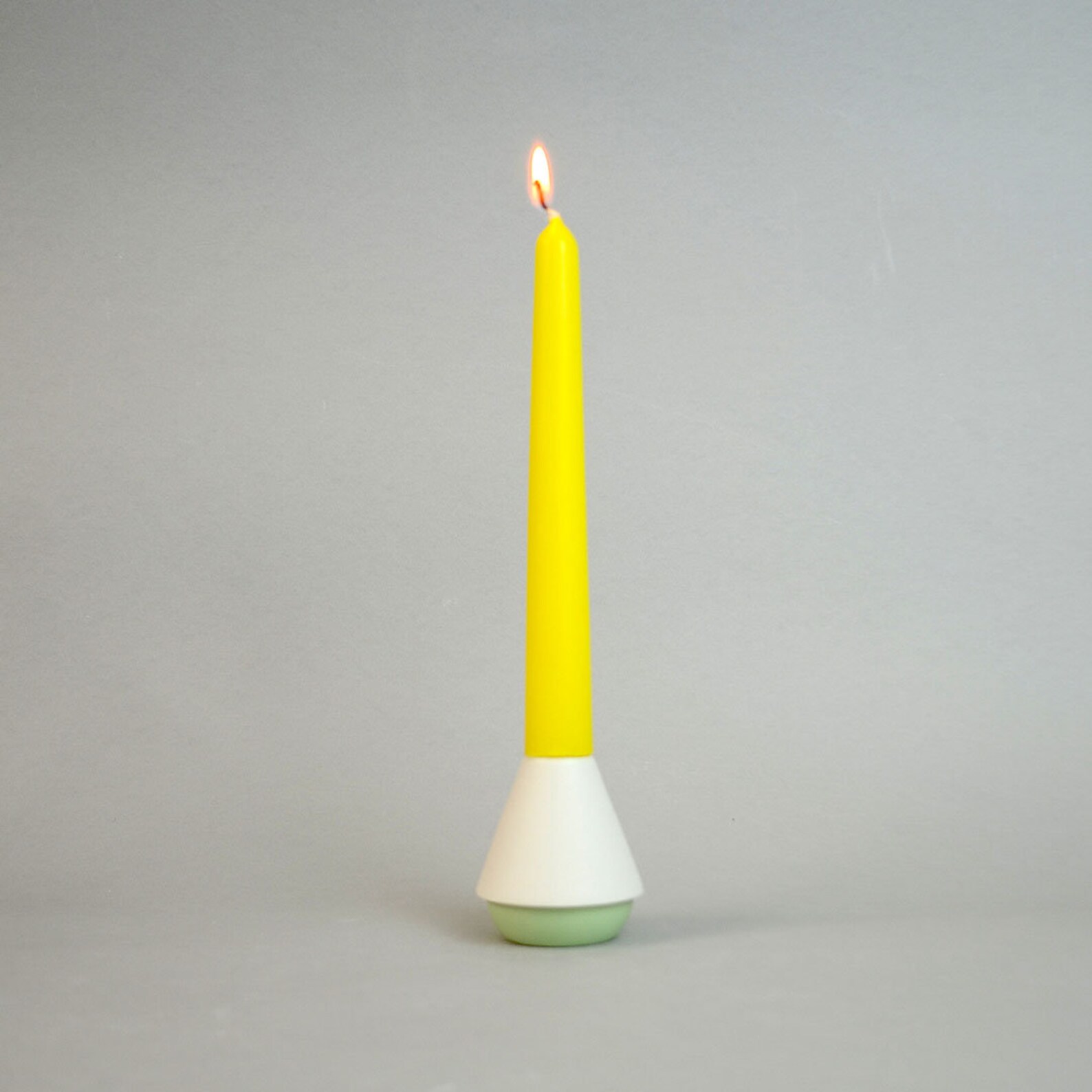 Handmade Ceramic Candlestick Holder Porcelain Minimal Candle - Etsy