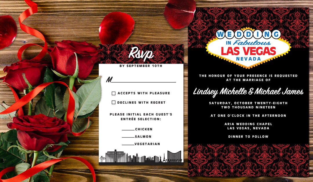 Las Vegas Formal Wedding Collection *DIGITAL File Available - Etsy