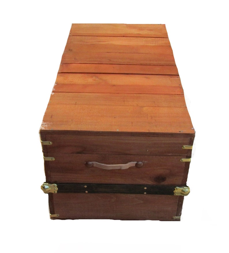 Rustic Hand Made Wooden Hope Chest - Etsy