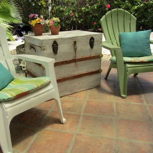 Rustic Farmhouse Style Storage Chest in Reclaimed White Washed Wood - Etsy